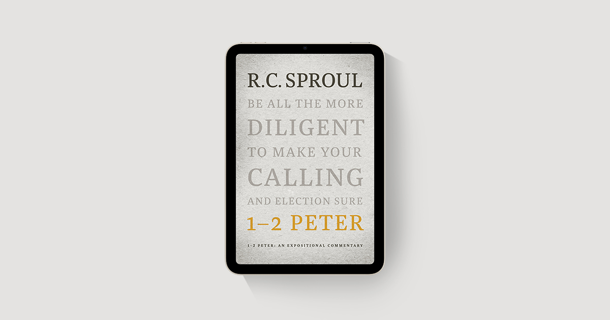 Enter Your Code to Unlock R.C. Sproul's Commentary on 1-2 Peter